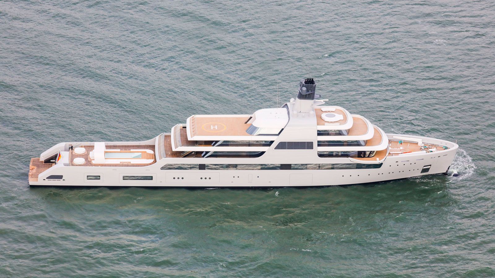 140 metre Lloyd Werft superyacht Solaris delivered